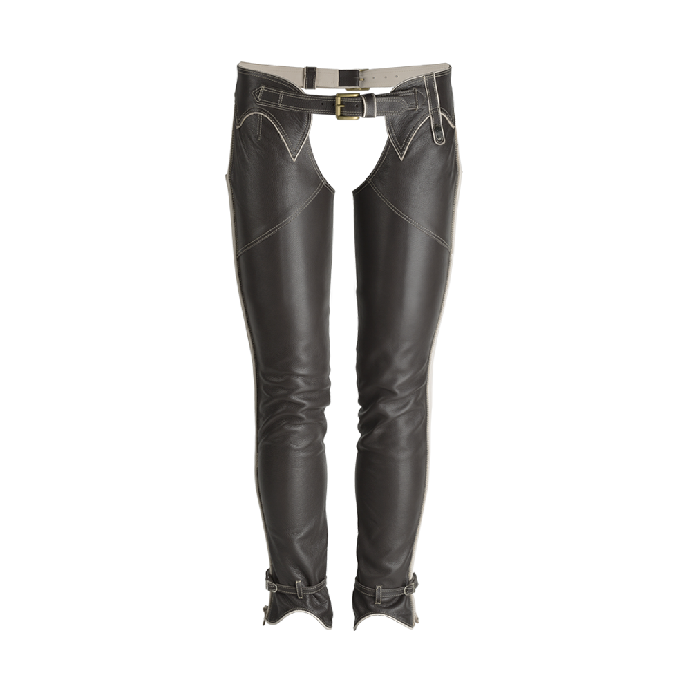 Leather Chaps For Women The Wild Cowboy •Leather Fringe Chaps For